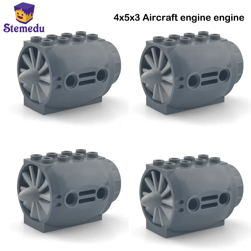 Aircraft-Engine-MOC-Bulk-Parts-Compatible-Legoeds-43121-Small-Particle ...