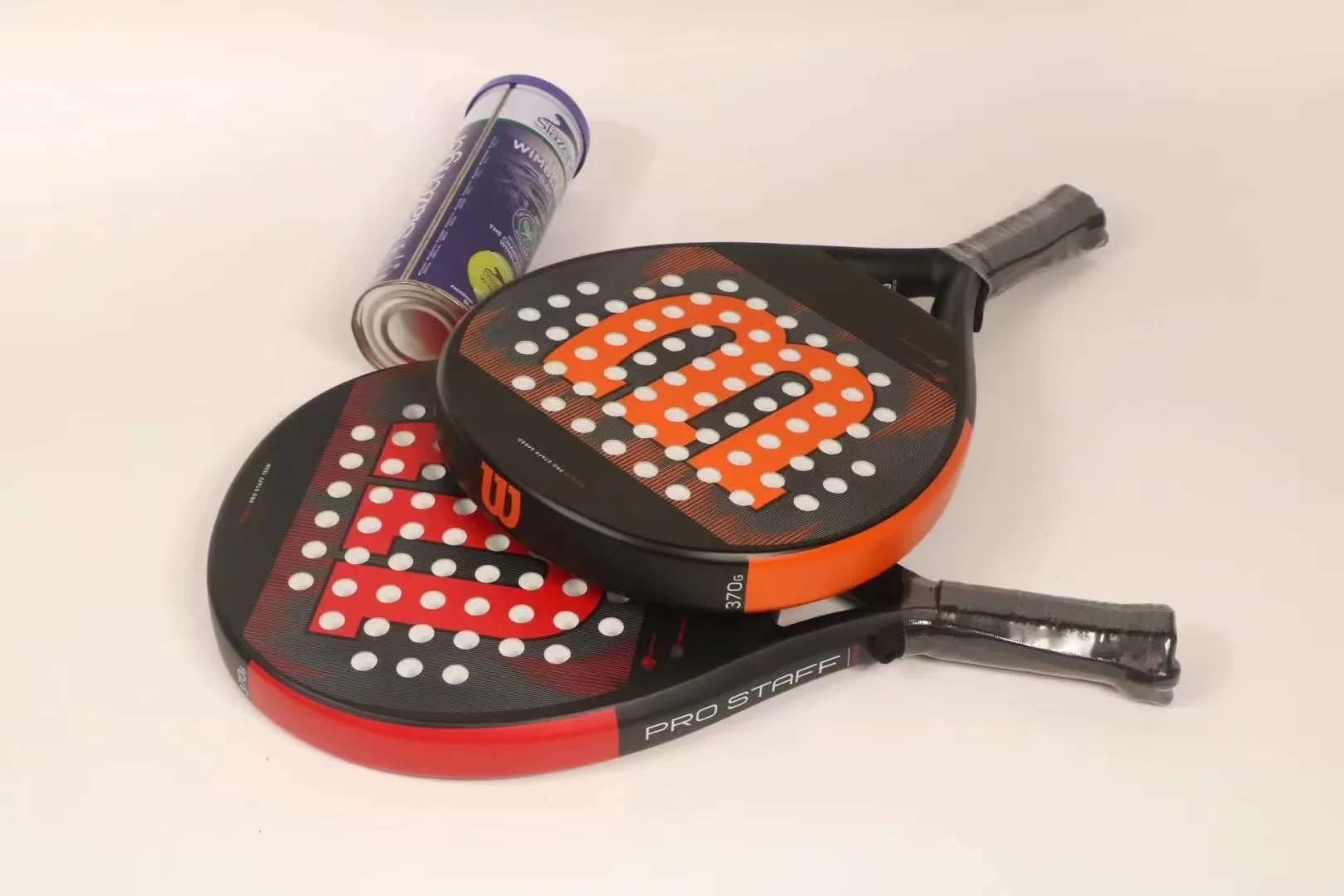 W Padel Racket Porfessional Series Palas 3 Layer Carbon Fiber Board ...