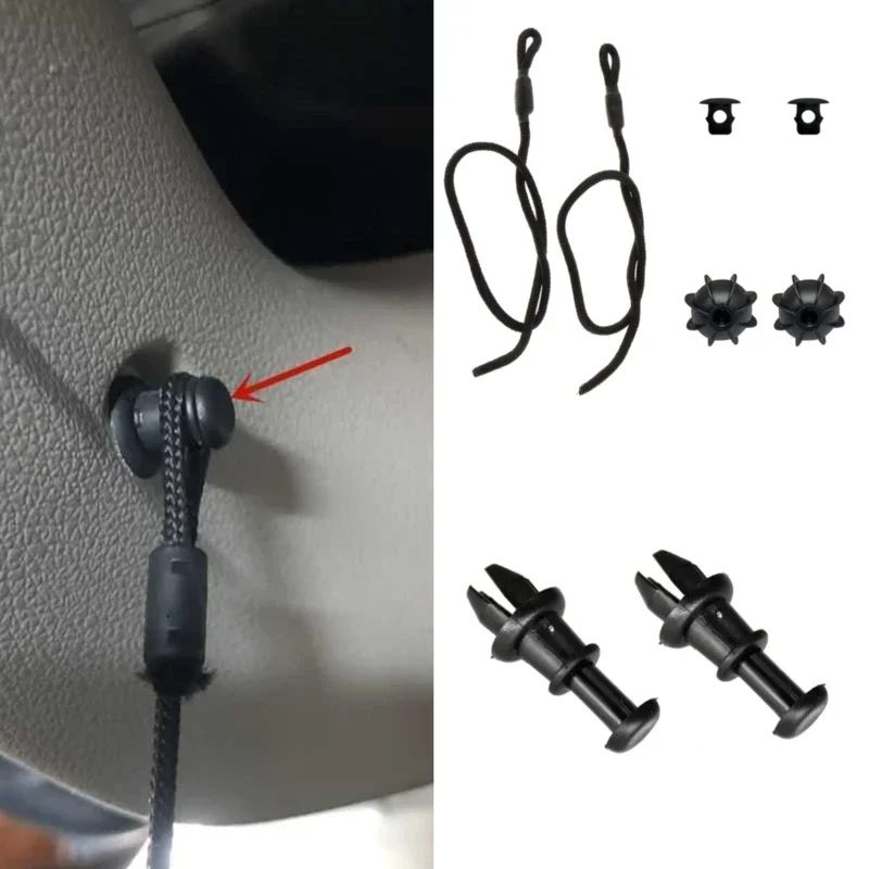 For VW GOLF 5 Mk6 Tiguan Polo UP T-CROS Boot Trunk Parcel Shelf Strap ...