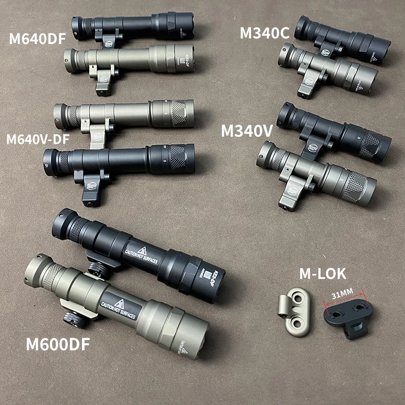 Sotac-Surefir-M600DF-M640DF-M640V-M340V-M340C-Tactical-Flashlight-M340 ...