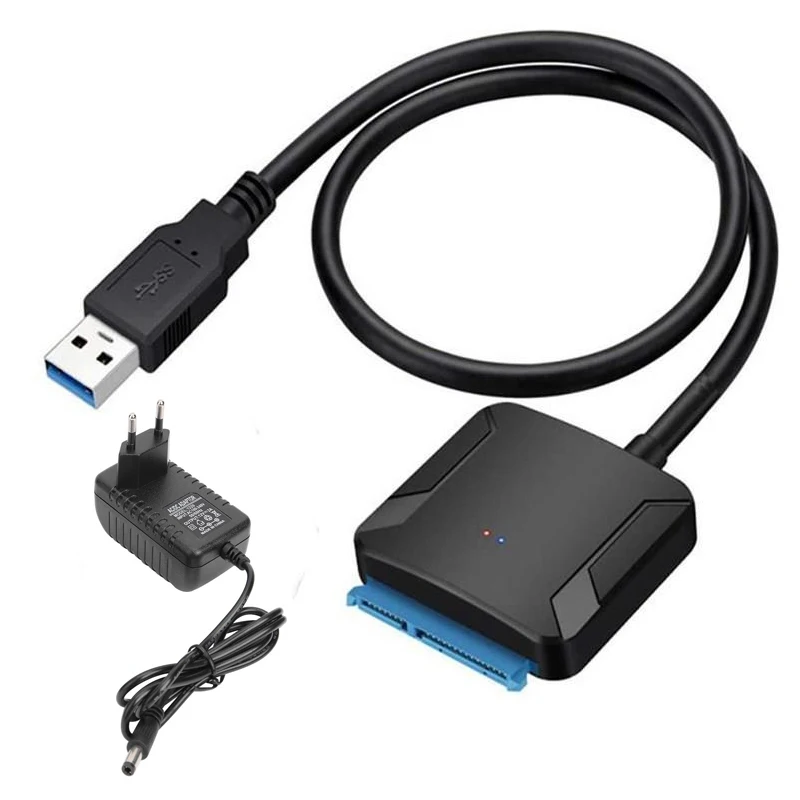 Cavo-da-USB-3-0-a-SATA-convertitore-adattatore-per-disco-rigido-SATA ...