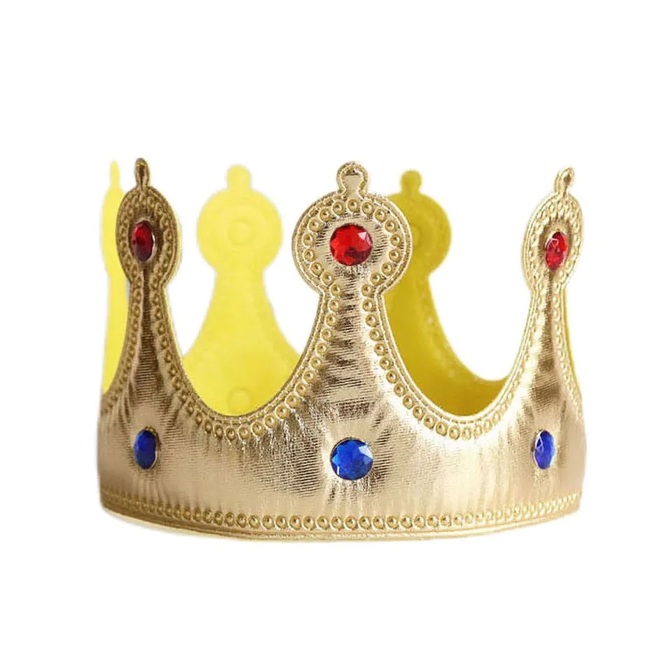 Corona-de-cumplea-os-para-ni-os-diadema-de-tela-para-fiesta-de-Navidad ...