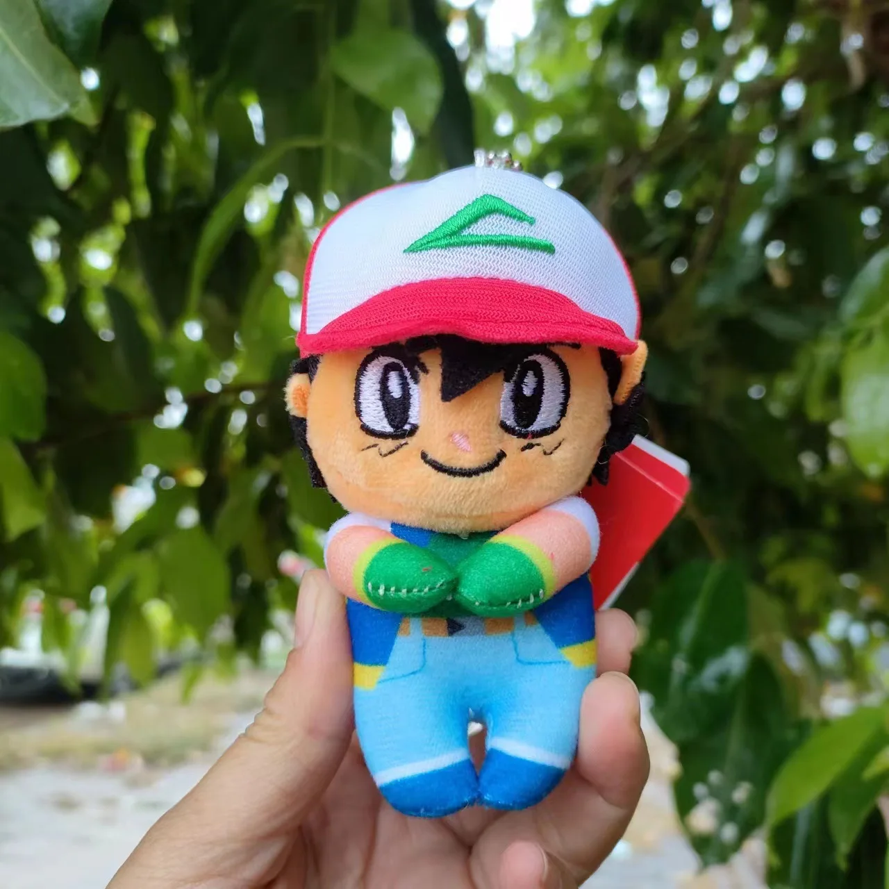 Pokemon Plush Keychain Doll Pendant Ash Ketchum Pikachu Squirtle ...