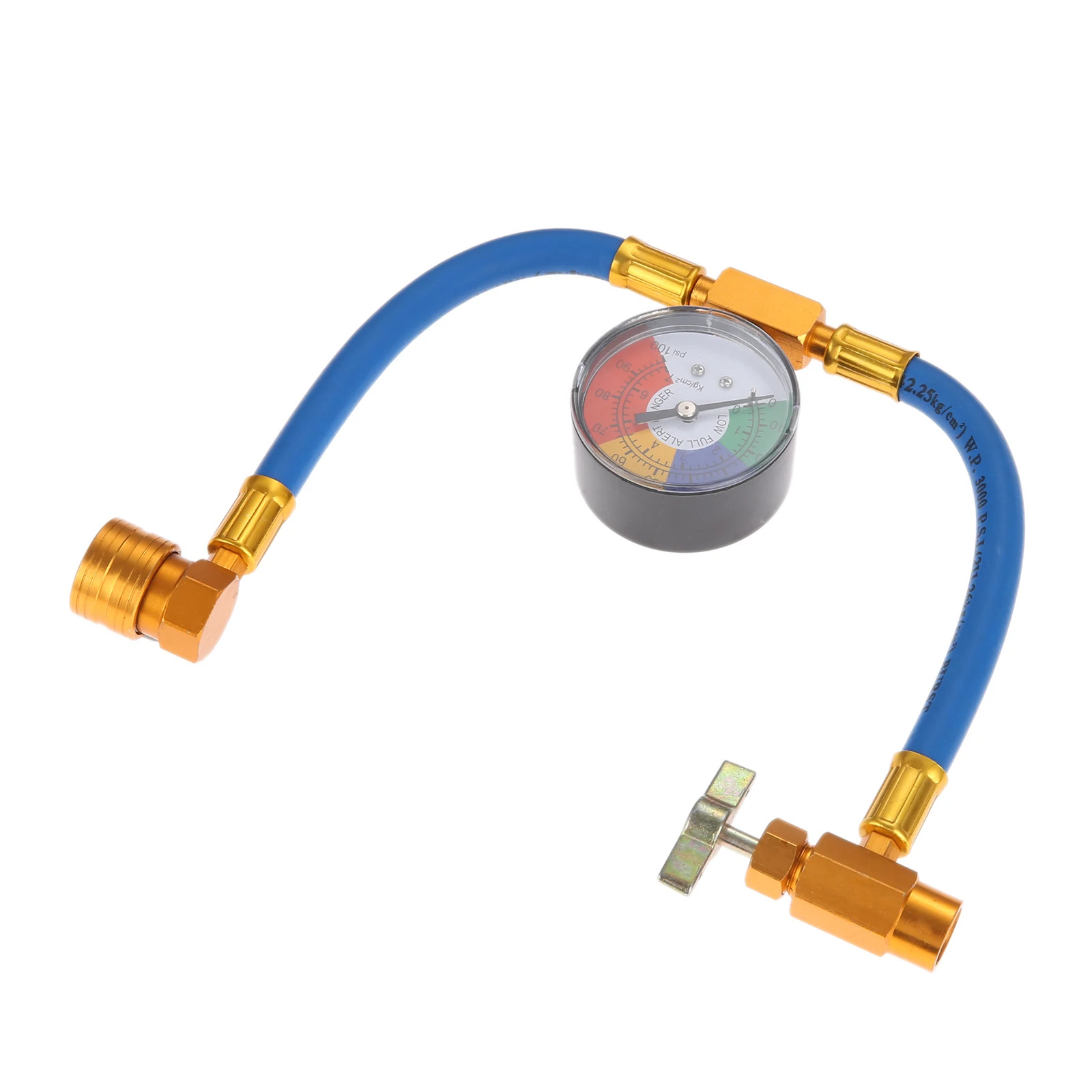1pc Car R134A AC Refrigerant Charge Hose Kit with1/2’’ Self-Sealing ...
