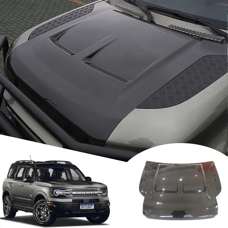 Carbon-Fiber-Engine-Hood-for-Land-Rover-Defender-2020-2021-2022-2023 ...