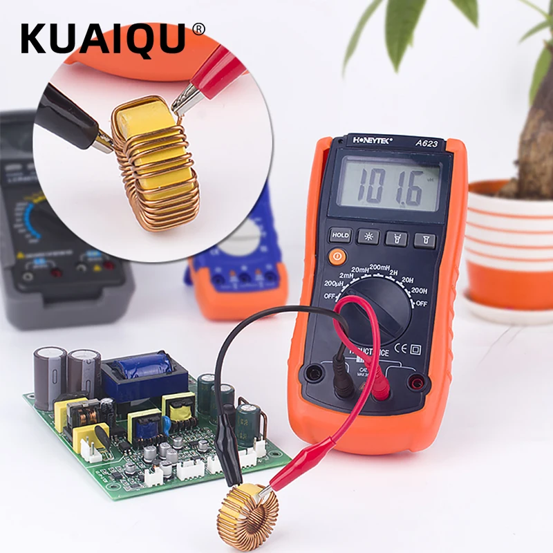 Profession-Inductance-Meter-Digital-Multimeter-Tester-Tool-Kit-A623-For ...