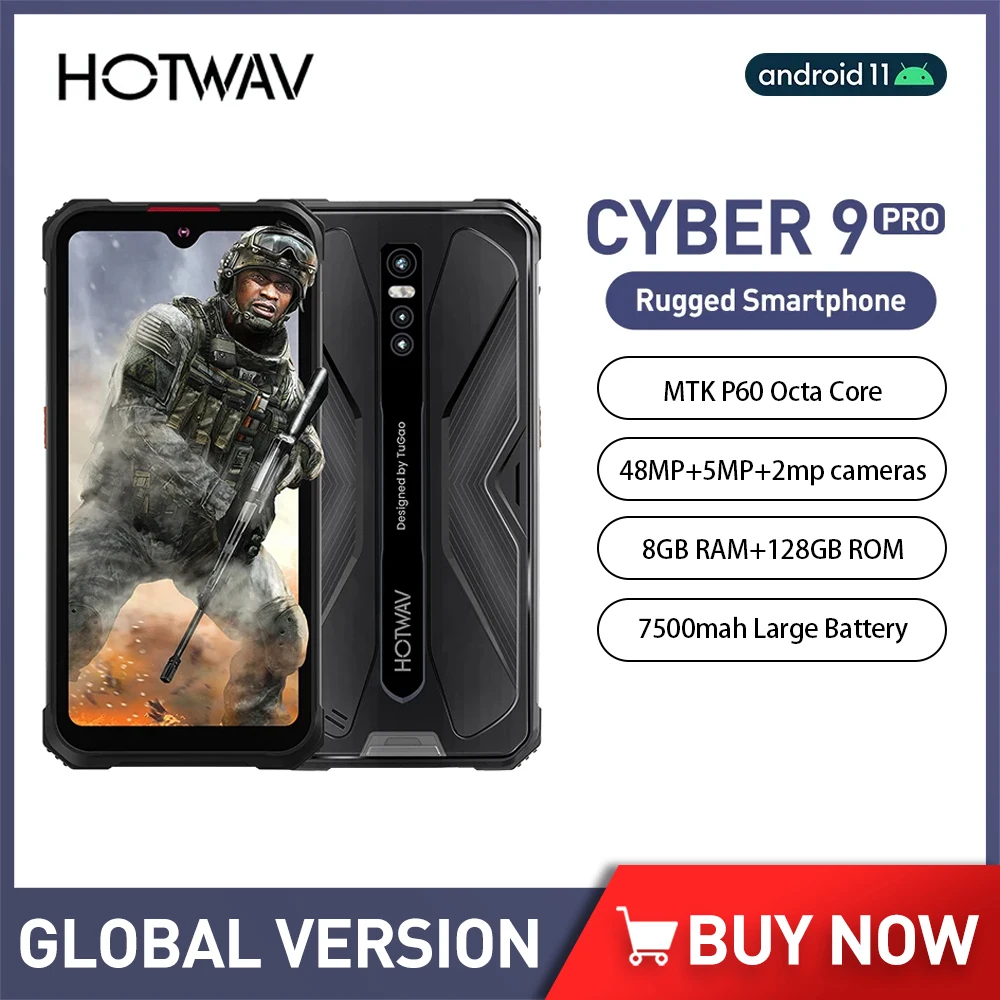 HOTWAV-Smartphone-Cyber-9-Pro-resistente-Helio-P60-8GB-128GB-6-3 ...