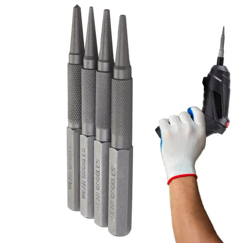 Automatic-Center-Punch-Metal-Tool-Kit-For-Punch-Positioning-Multi ...