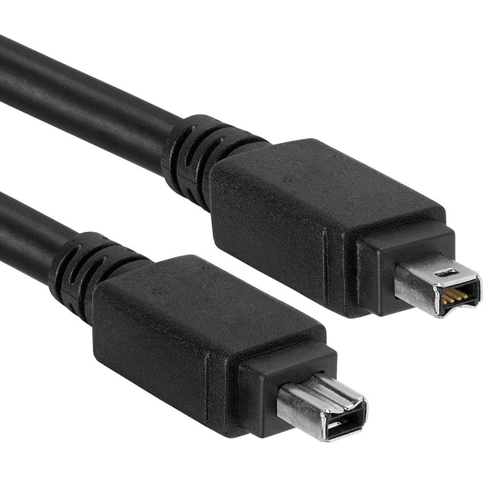 IEEE-1394-Cable-adaptador-FireWire-400-para-Apple-firewire-4-pines-a-4 ...