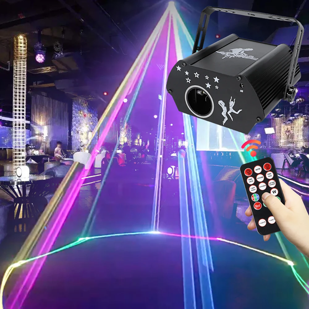 YSH-DJ-Leisure-Remote-Control-Animation-Lamp-Home-Stage-Lights-DMX ...