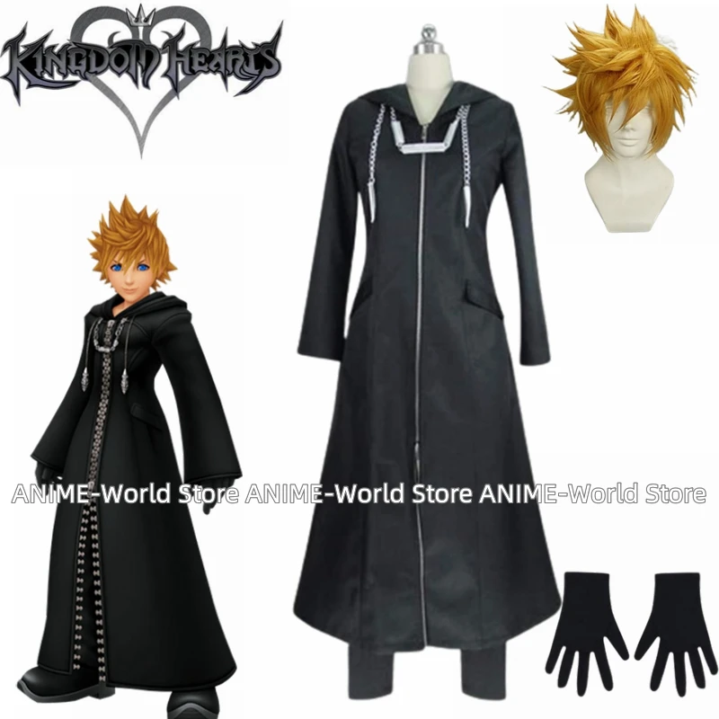 Game-Kingdom-Hearts-Cosplay-Roxas-Organization-XIII-Cosplay-Carnaval-Halloween-Christmas-Costume ...