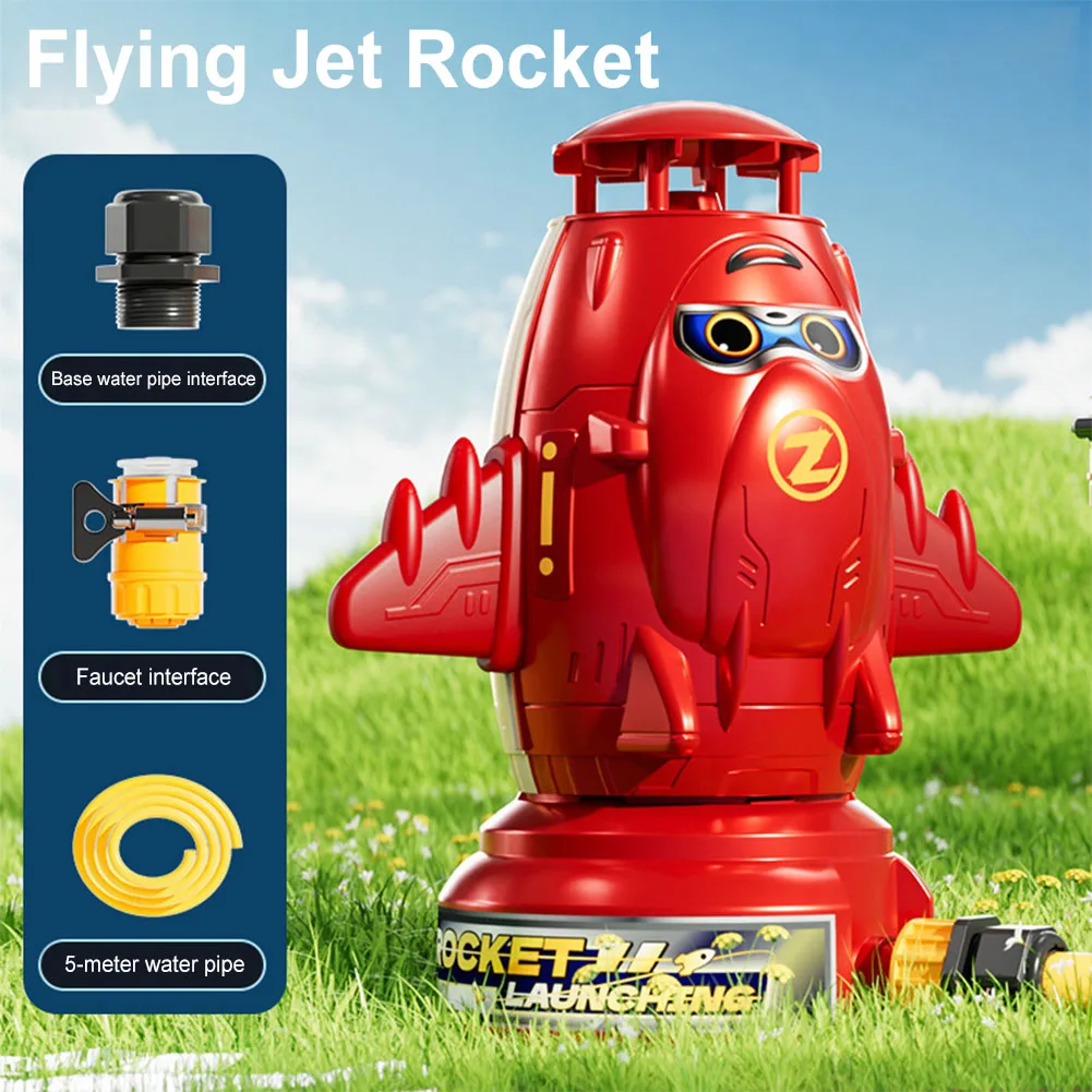 Aspersor-de-gua-ao-ar-livre-para-crian-as-Rocket-Launcher-brinquedos ...