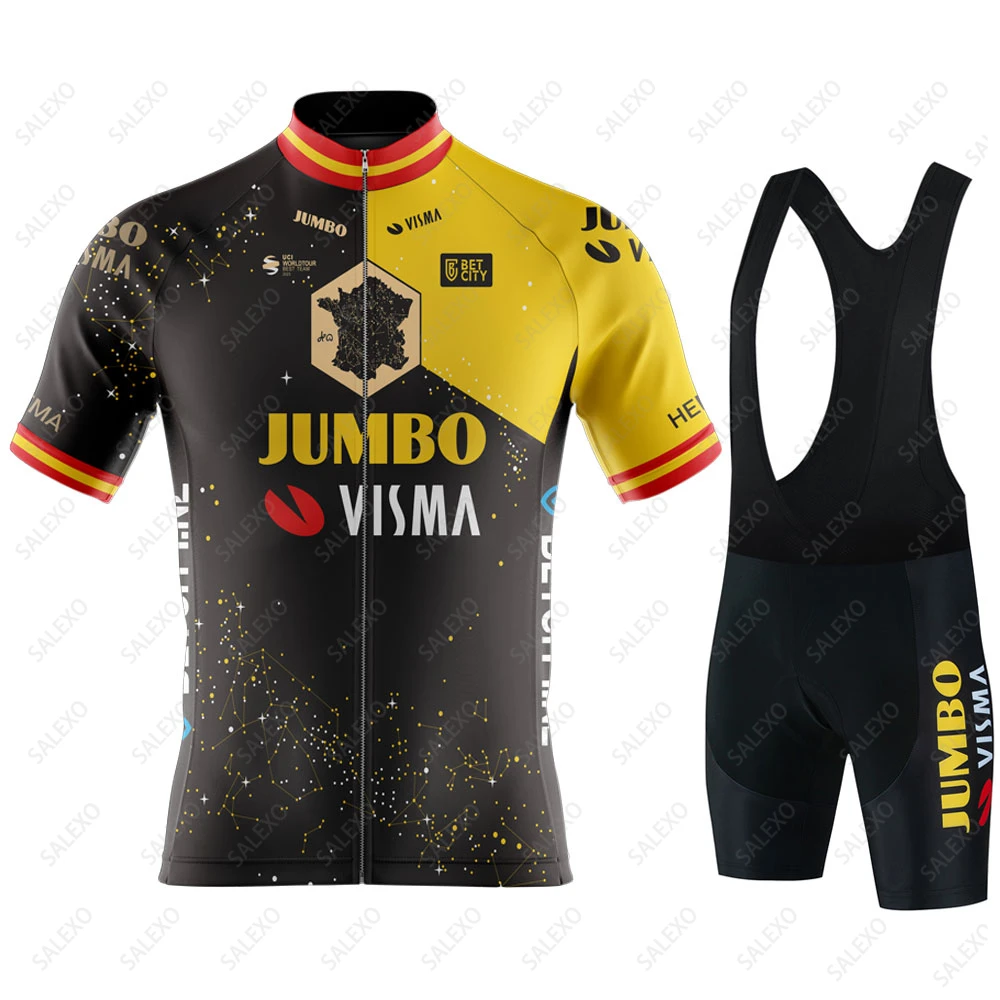 Jumbo-Visma-Conjunto-de-Ciclismo-de-carreras-para-hombre-camiseta-de ...