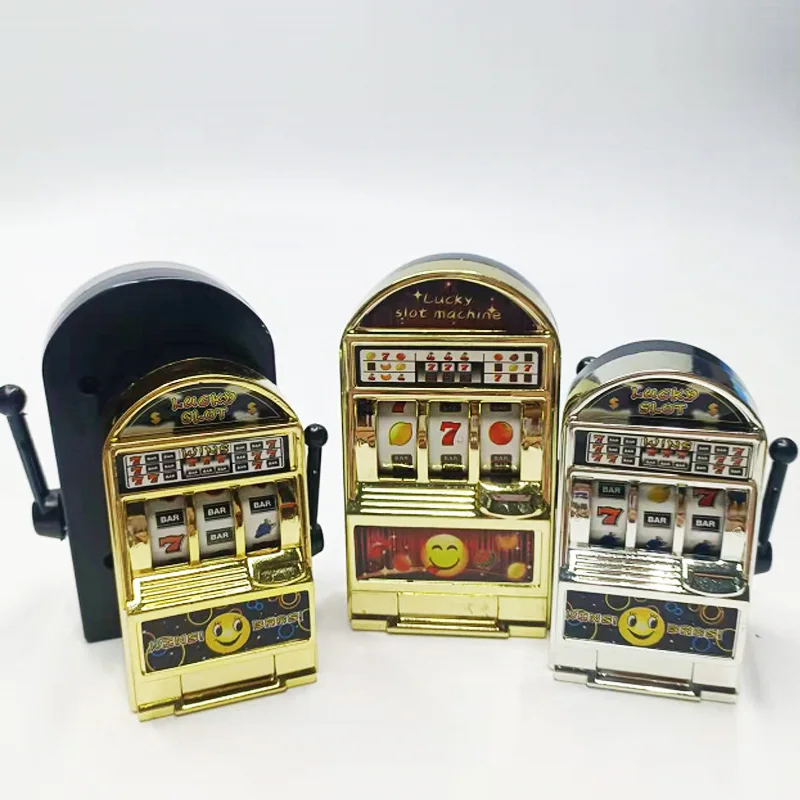 Mini Casino Lucky Jackpot Fruit Slot Machine Money Box Toys For ...
