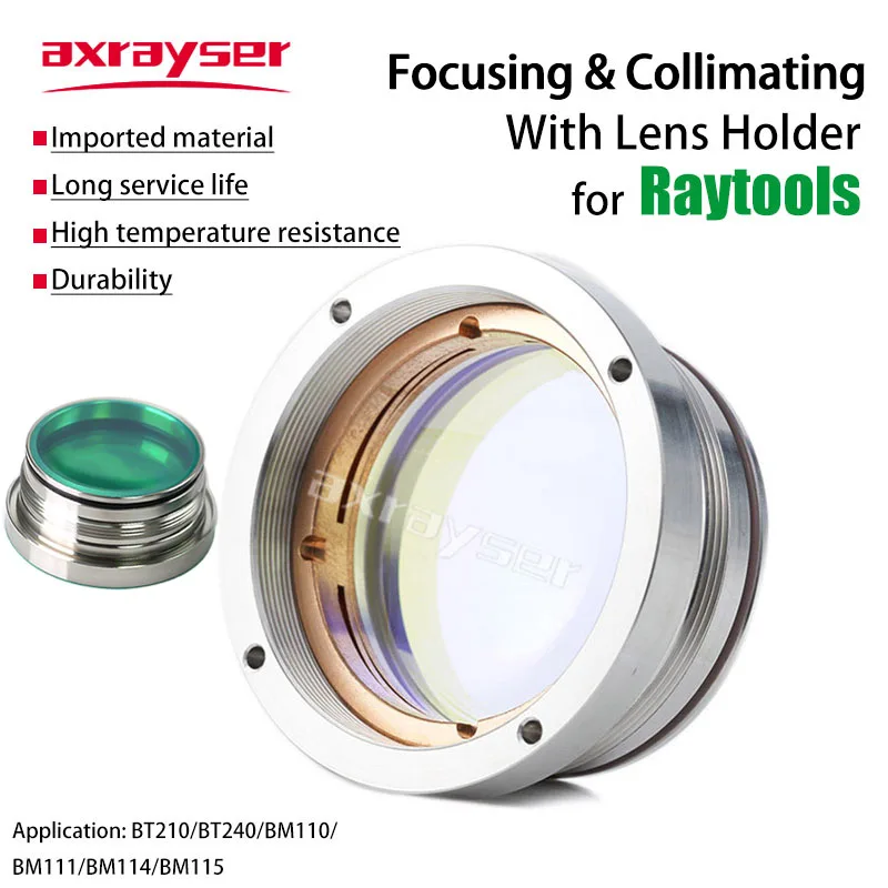 Raytools-Laser-Focusing-Lens-F100-F125-F150-F155-F200-with-Holder-Seat ...