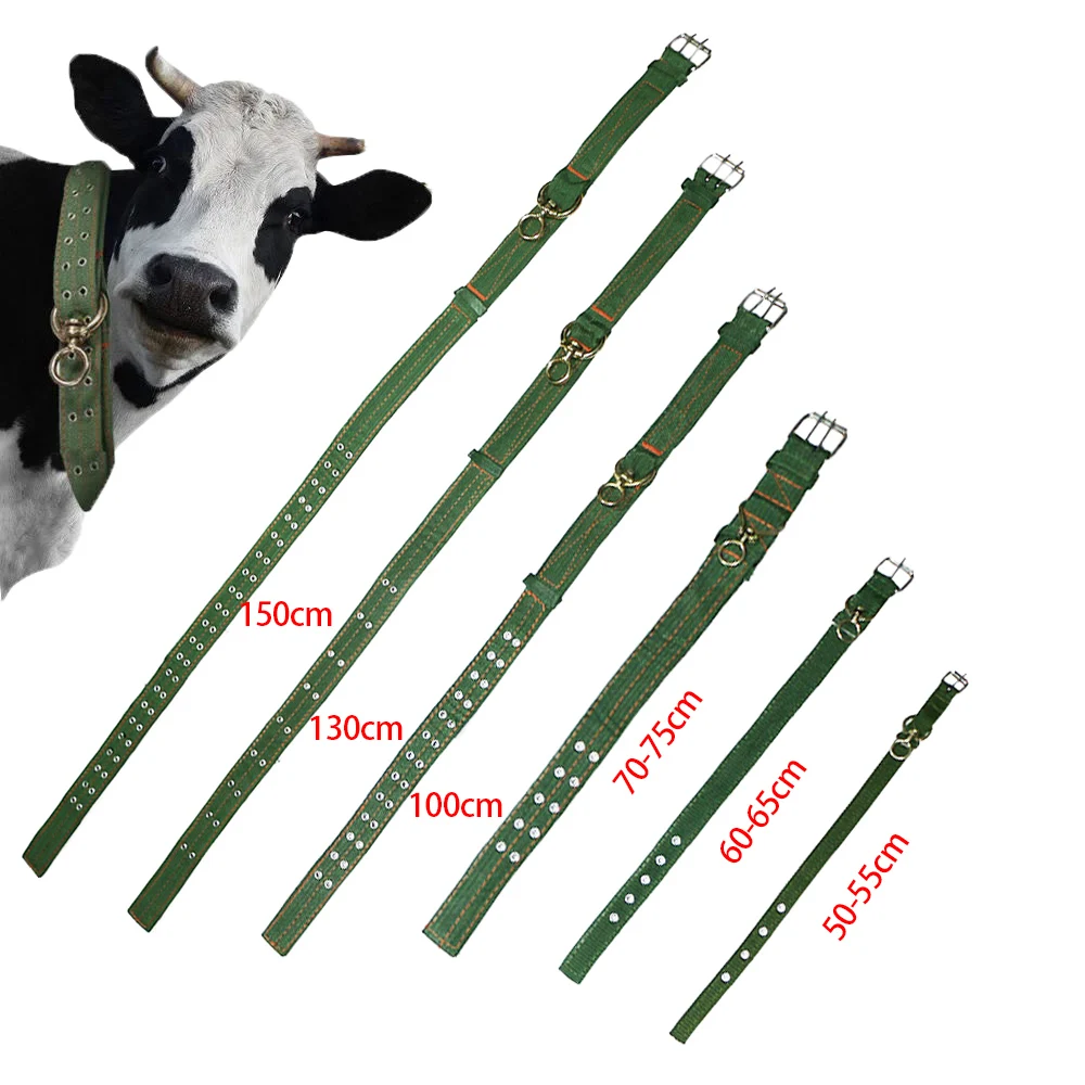 1 Pcs Adjustable Cattle Collar Cow Hauling Collar Livestock Feeding ...