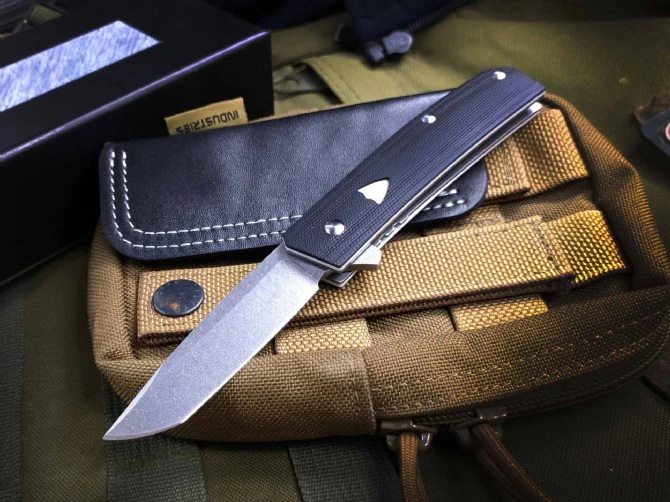BenchM-601-Knife-Tengu-Flipper-Plain-Edge-Tanto-440C-Blade-G10-Handle ...
