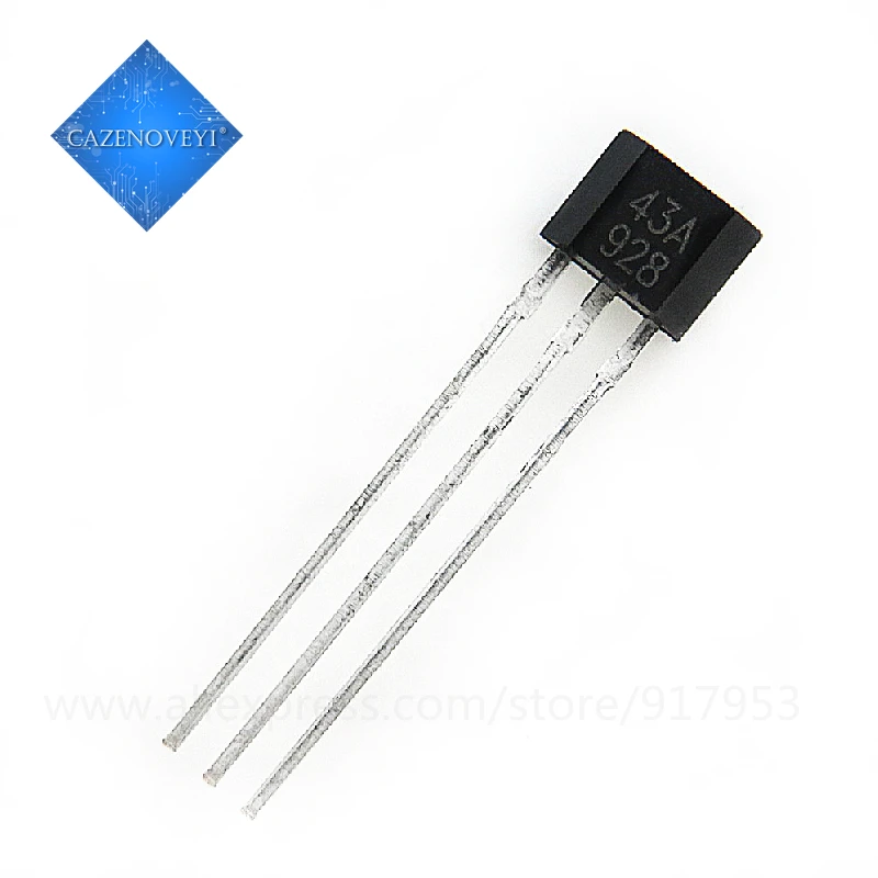 10pcs/lot SS443A SS443F SS413A 43F Sensors Hall sensor 43A Unipolar 413 ...
