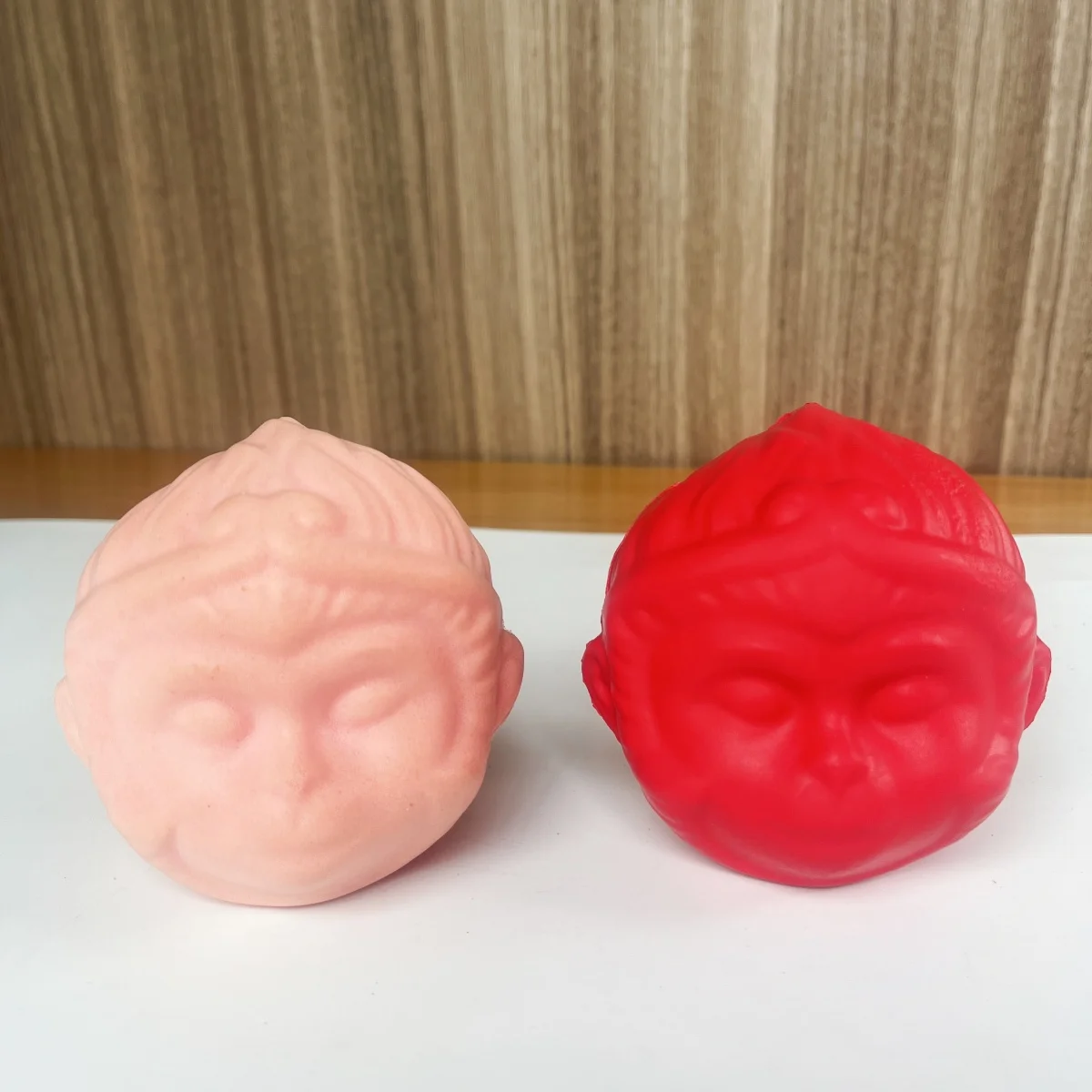 Artificial-Qi-Tian-Da-Sheng-Monkey-Face-PU-Toys-Simulation-Black-Myth ...