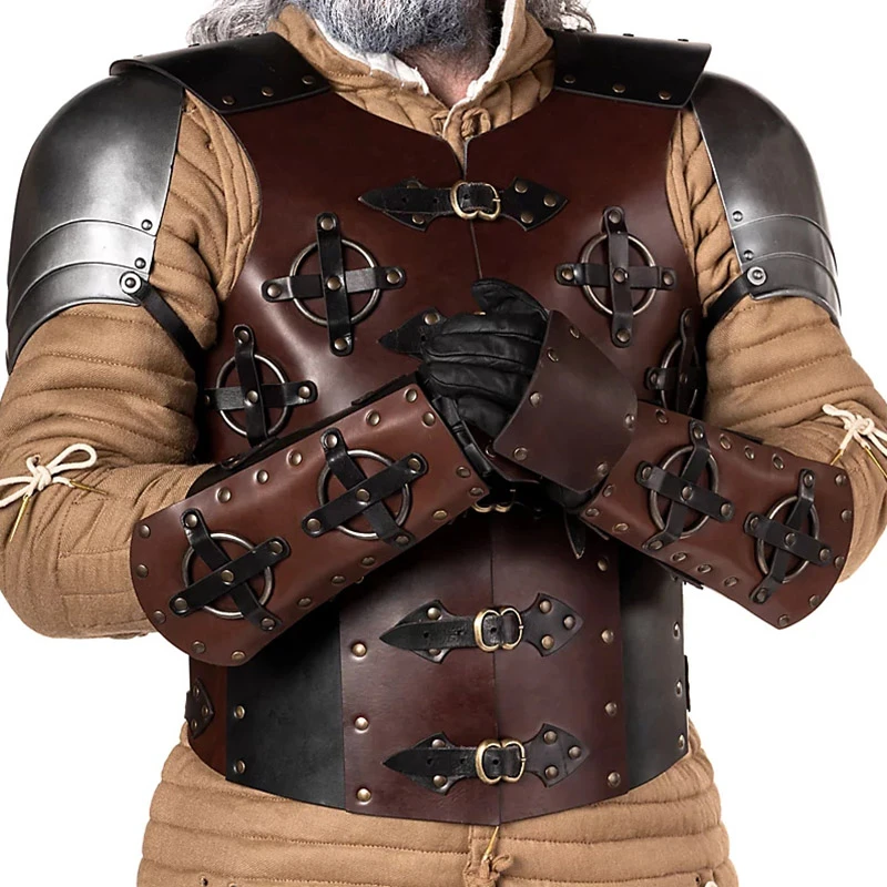 Pirate Viking Larp Mens Costume | Medieval Larp Viking Costume ...