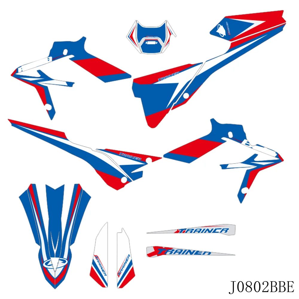 Beta xトレーナー用フルグラフィックデカールステッカー,X TRAINER x 2020 2021,2022| | - AliExpress