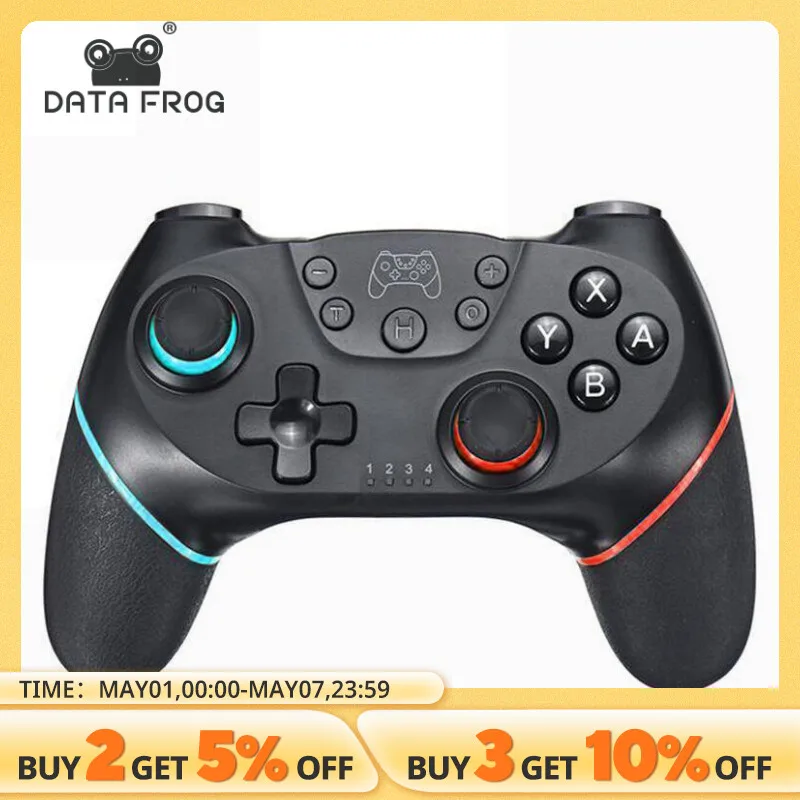 DATA-FROG-Wireless-Controller-Compat-vel-Nintendo-Switch-Turbo-Ajust ...