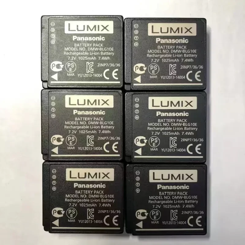 100-Original-1025mAh-for-Panasonic-BLG10E-BLG10GK-G110-G100-LX100-GF3-5 ...