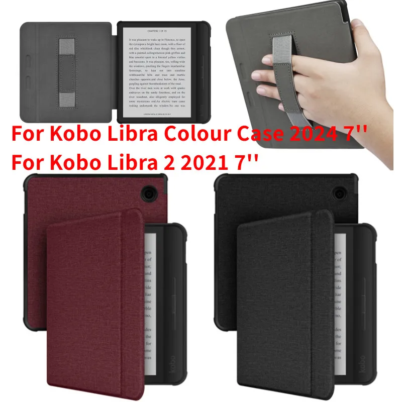 Slim-Magnetic-Smart-Cover-For-Kobo-Libra-Colour-2024-7-eBook-Case-with ...