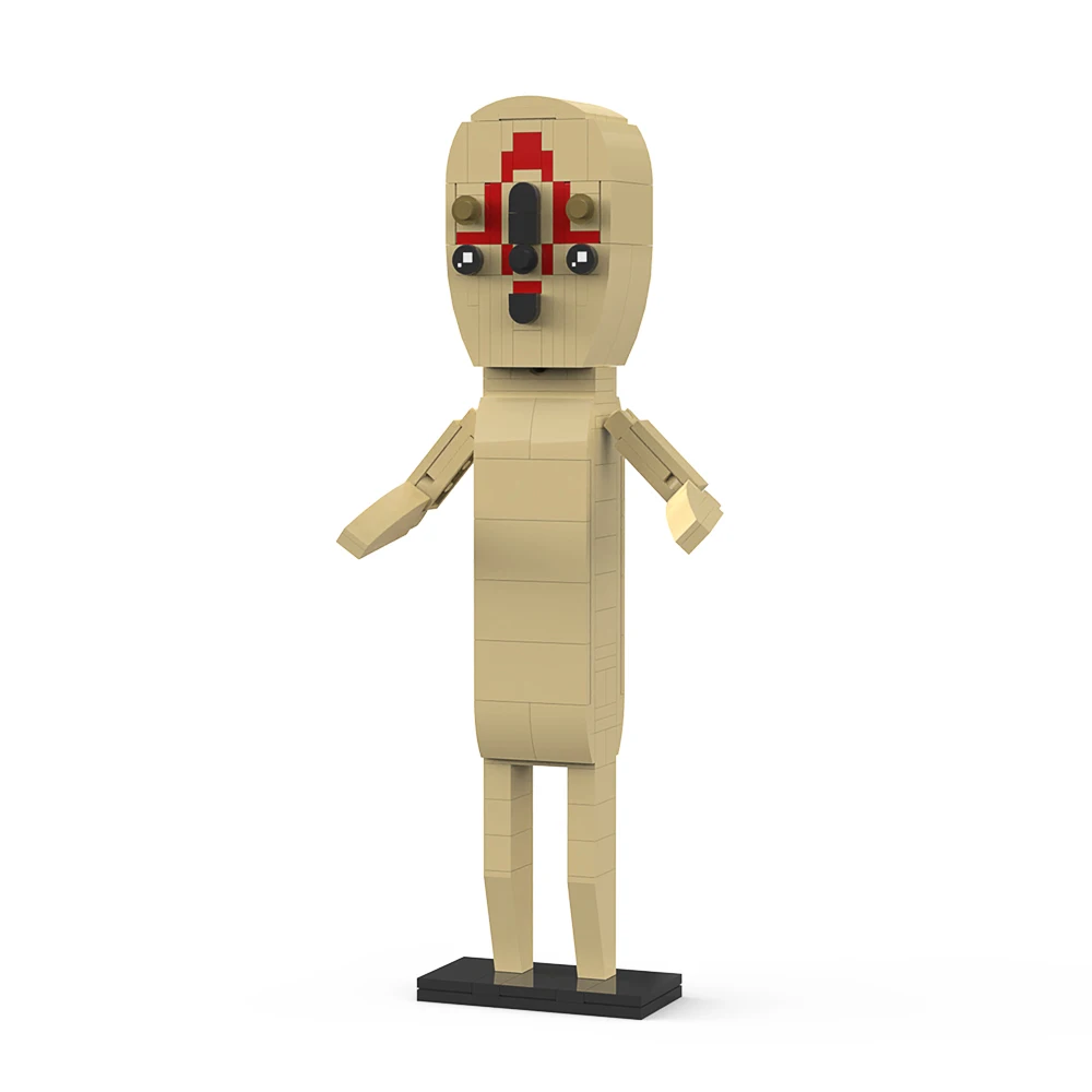SCP Foundation Figure Scp 173 Figure Toys Scp Foundation Building Block ...