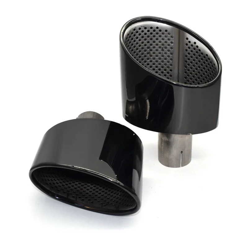 Suitable-for-Audi-S-Class-A3A4lA5A6LA7-modified-elliptical-black-silver ...