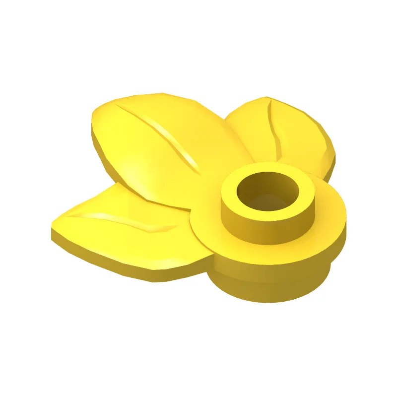 420pcs-Building-Blocks-Plant-Leaf-1x1-Round-Brick-with-3-Leafs ...