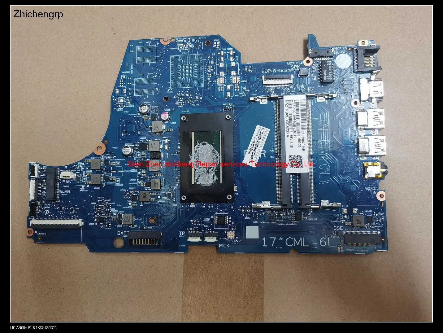 For-HP-17-by2053cl-17-by2xxx-Series-laptop-motherboard-6050A3107701 ...