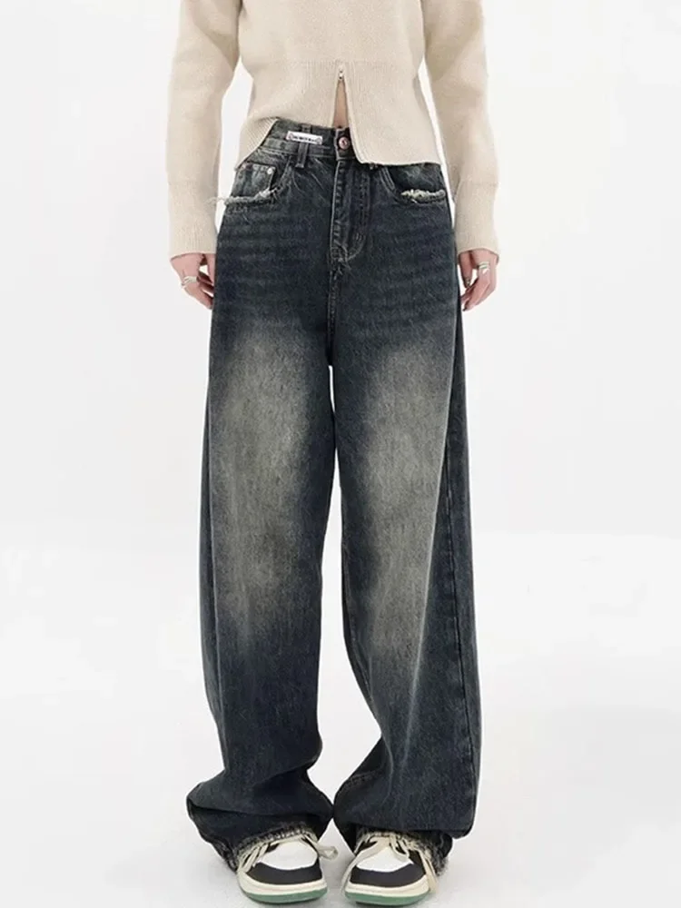 Woman-American-Style-Padded-Jeans-Female-Autumn-Winter-Shaped-Y2k ...