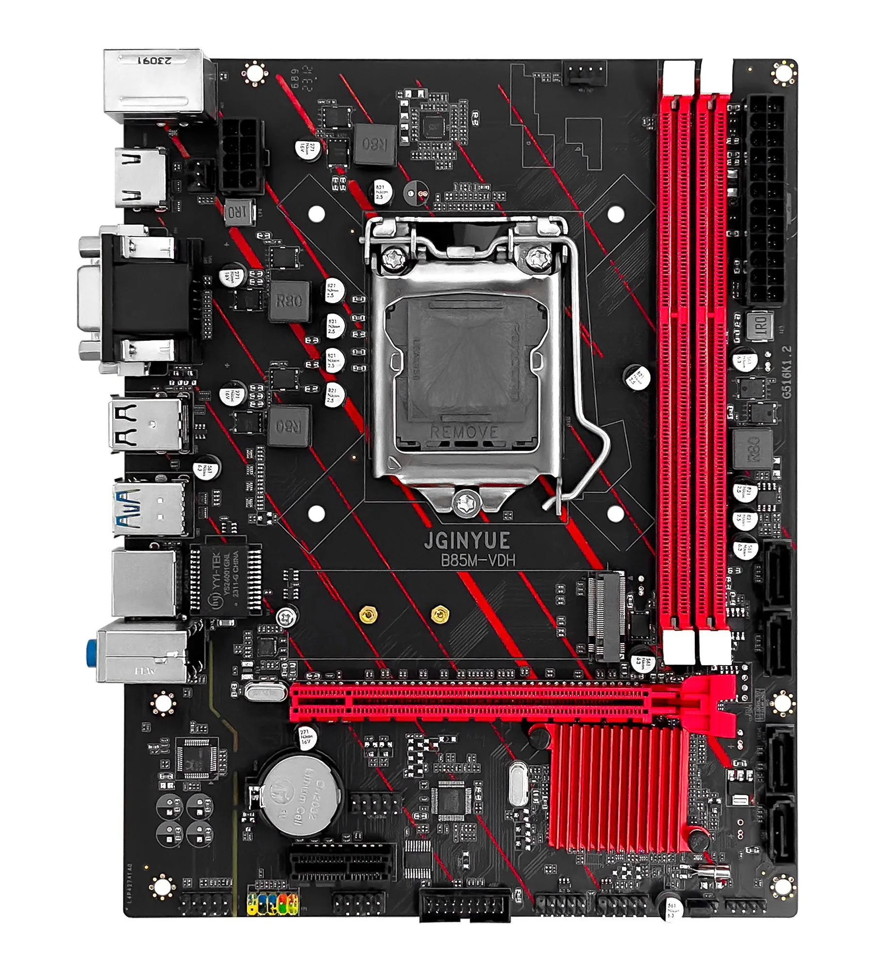 JGINYUE-B85-M-ATX-LGA-1150-Motherboard-Intel-i3-i5-i7-E3-CPU-DDR3-1333 ...