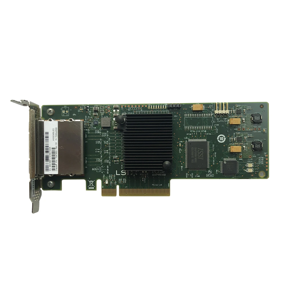 Original LSI 9200-8E RAID Controller Card 6Gbps 8-lane External PCI E ...