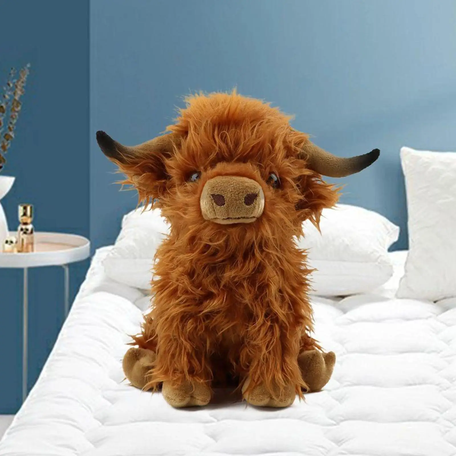 🌻🐂Scottish Highland Cow Soft Plush Toy - Naffo