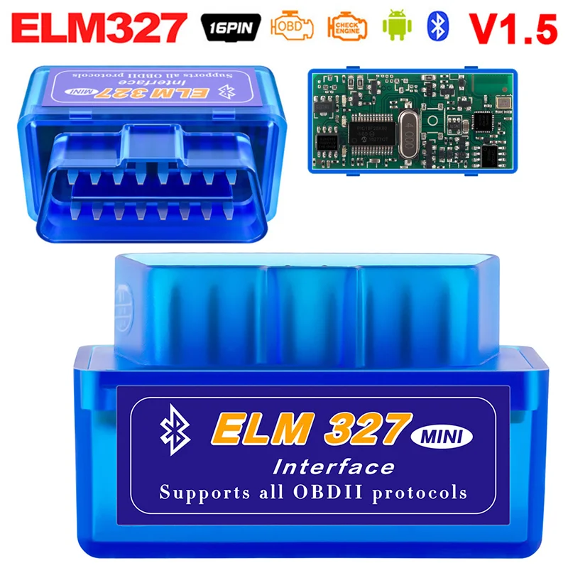 Mini Elm327 v1.5 Obd Driving Behavior Diagnostic Tool Bluetooth ...