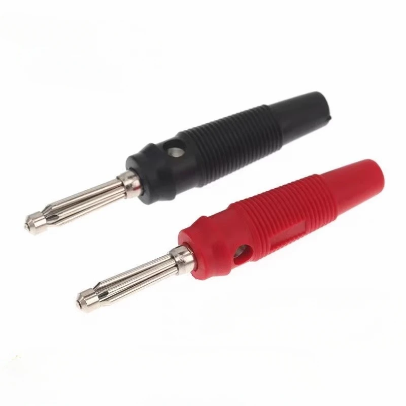 5Pair-10Pcs-Solderless-Side-Stackable-Banana-Plug-Connector-Copper-High ...