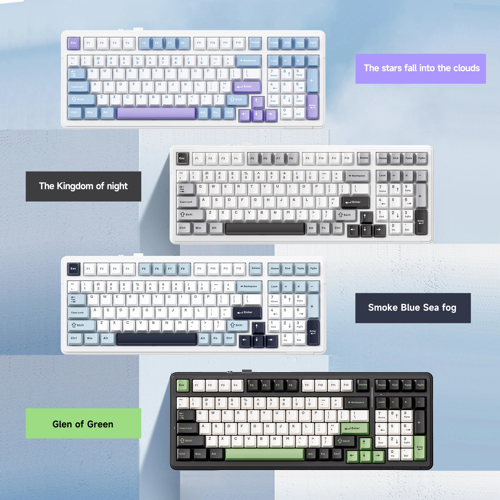 Aula-F99-Original-Mechanical-Keyboard-Wireless-Bluetooth-3mode-PBT ...