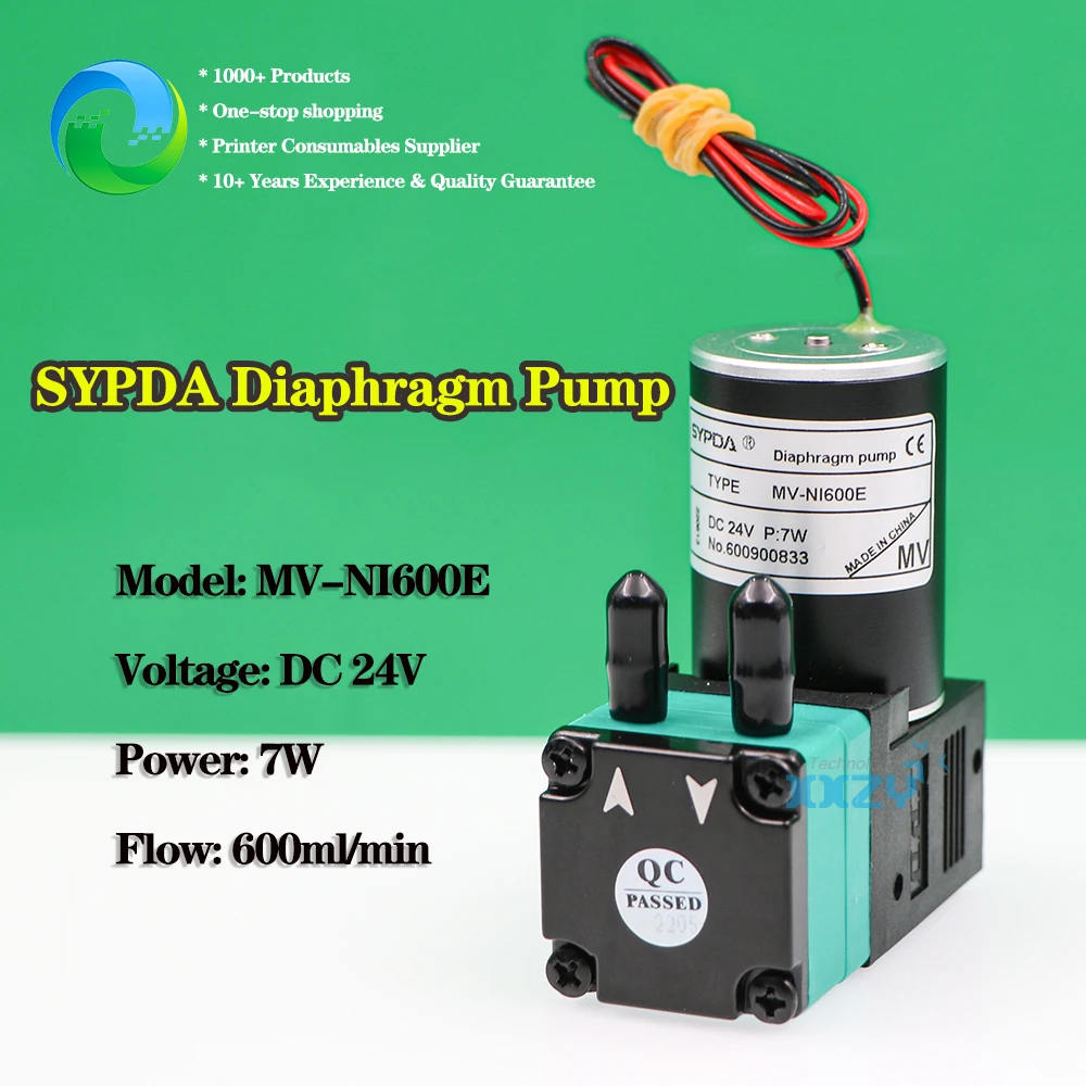 Jet-Printer-Micro-Diaphragm-Pump-SYPDA-MV-NI600E-Brushless-Motor-7W-for ...