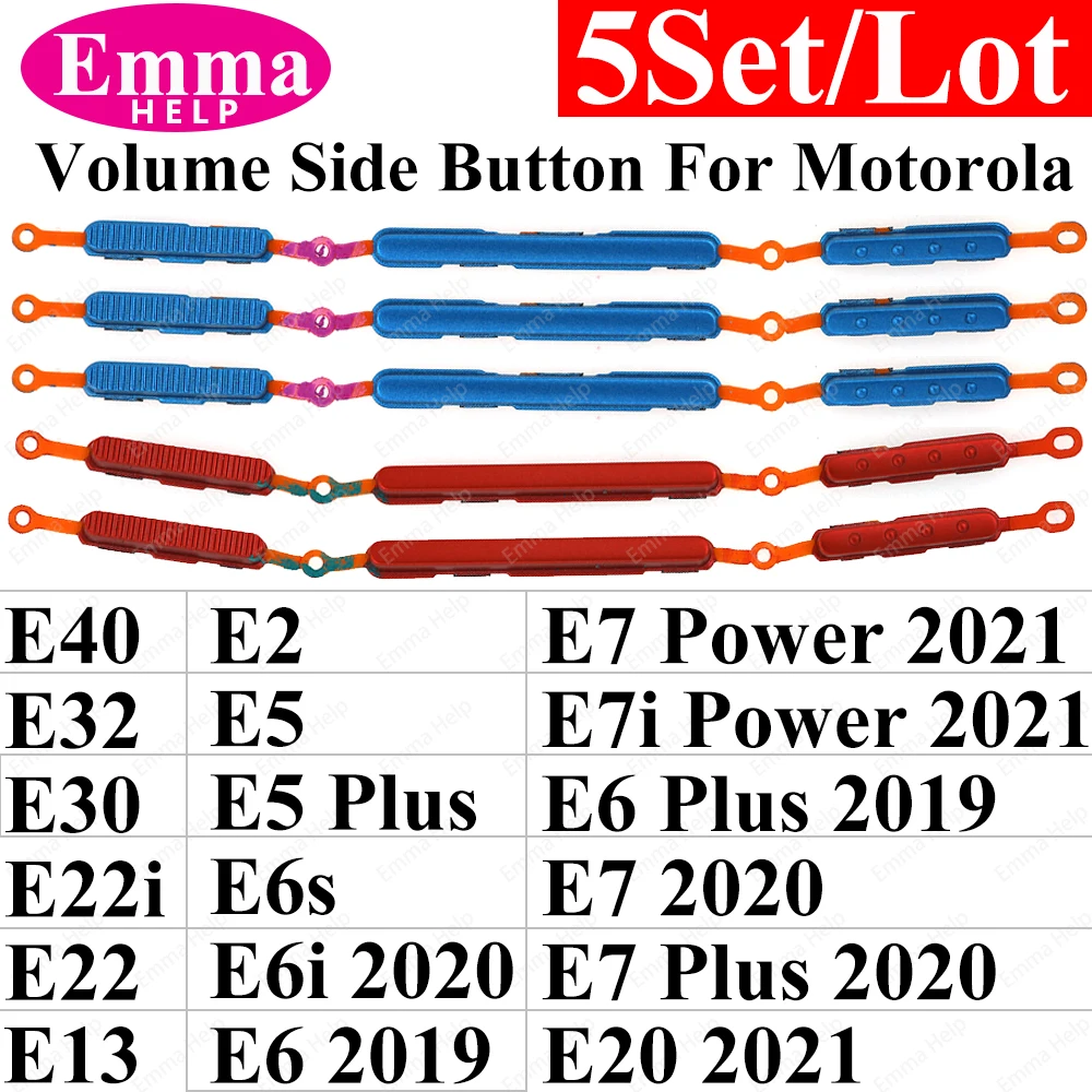 5set-for-Motorola-MOTO-E40-E32-E30-E22i-E20-E13-E7-E6-E5-E2-Power ...