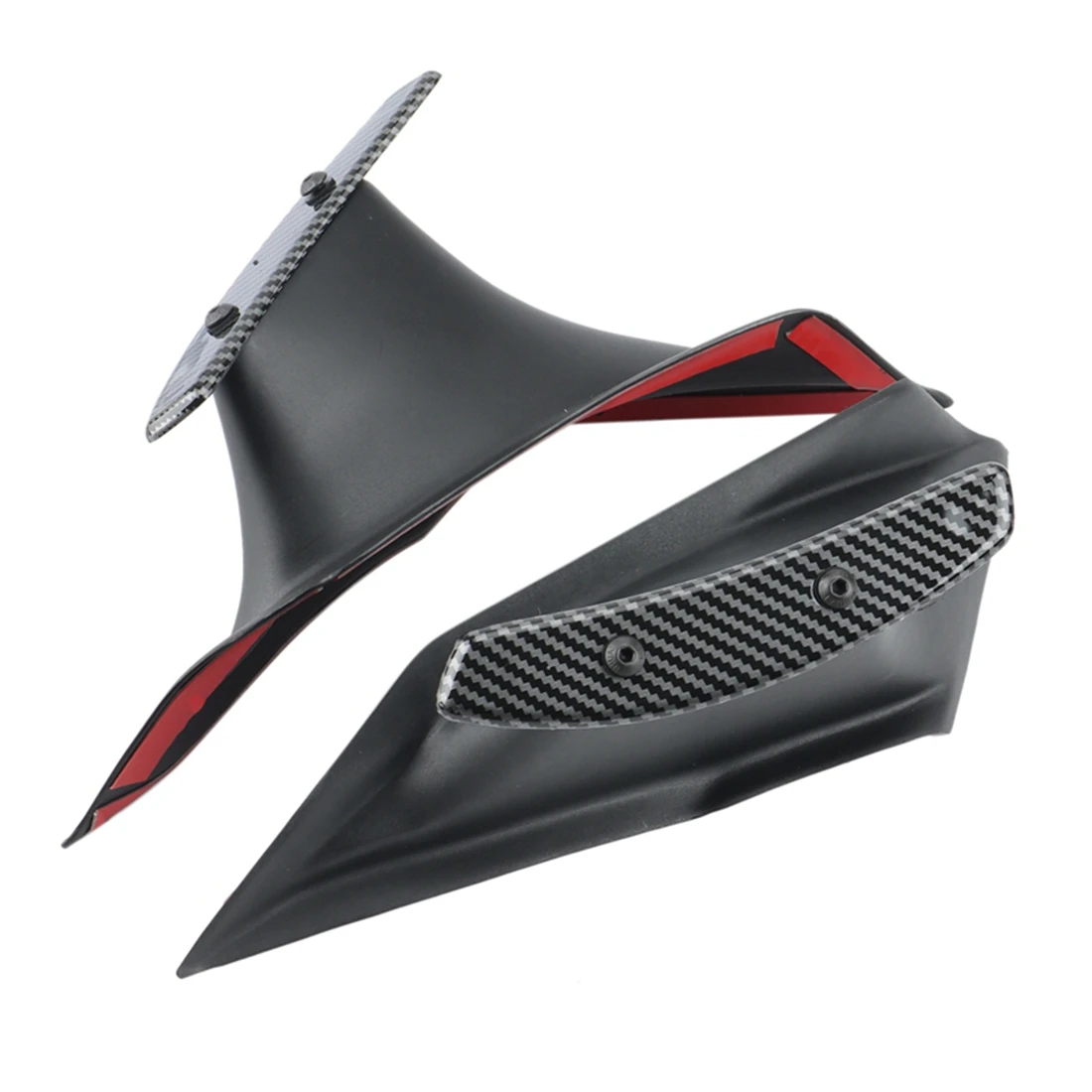 Motorcycle Fairing Aerodynamic Wing Kit Fixed Winglet Fairing Wing ...