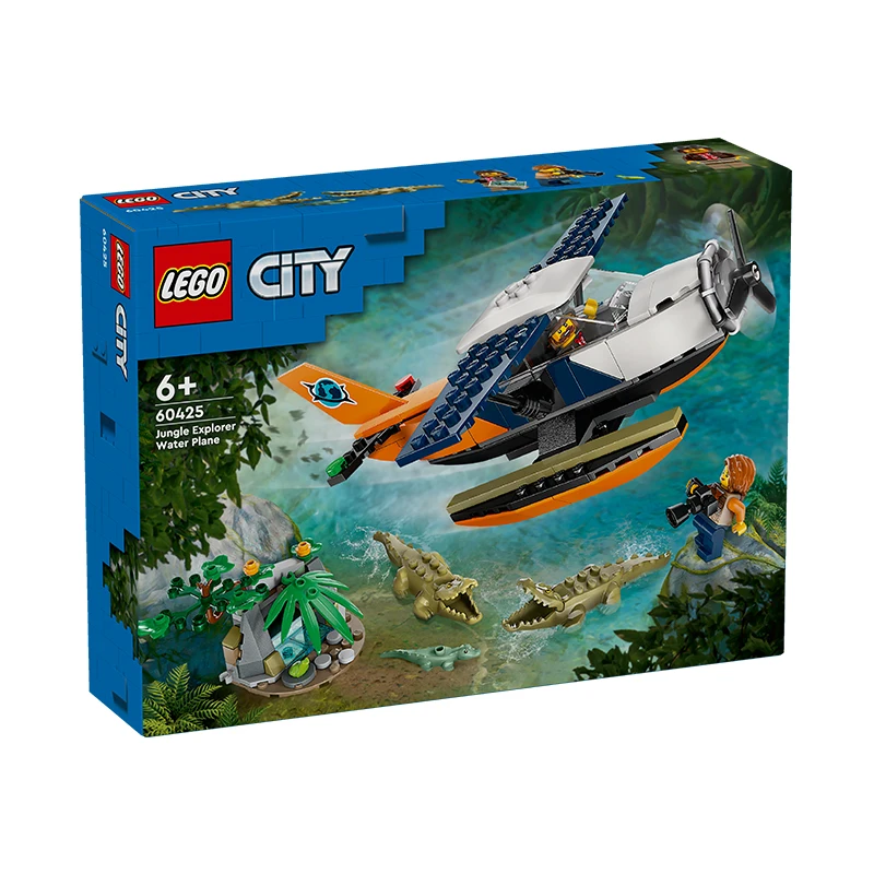 LEGO-June-New-Product-City-Series-60425-Jungle-Explorer-Water-Plane ...
