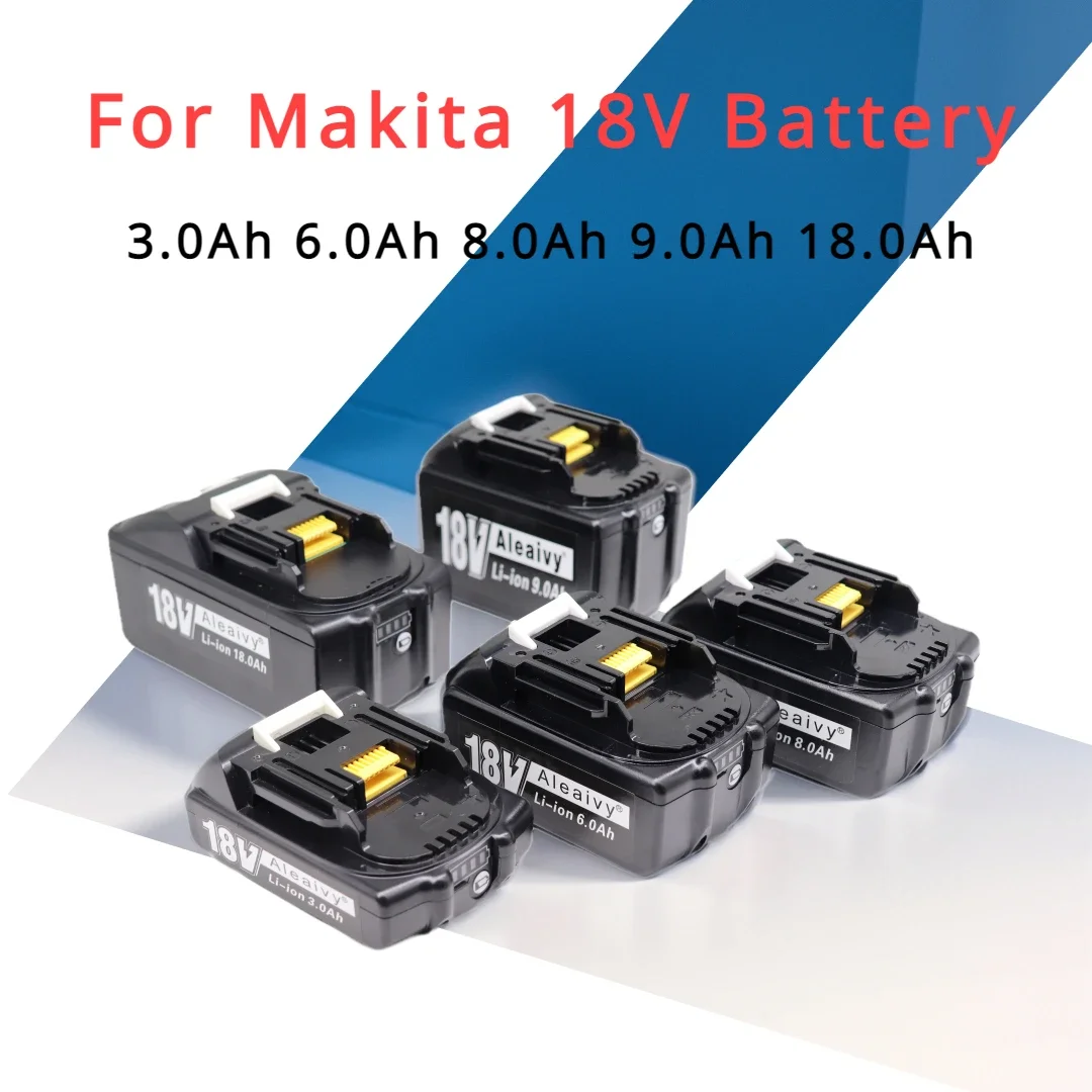 For-Makita-18V-Battery-3-0Ah-6-0Ah-9-0Ah-BL1860-Li-ion-Replacement ...