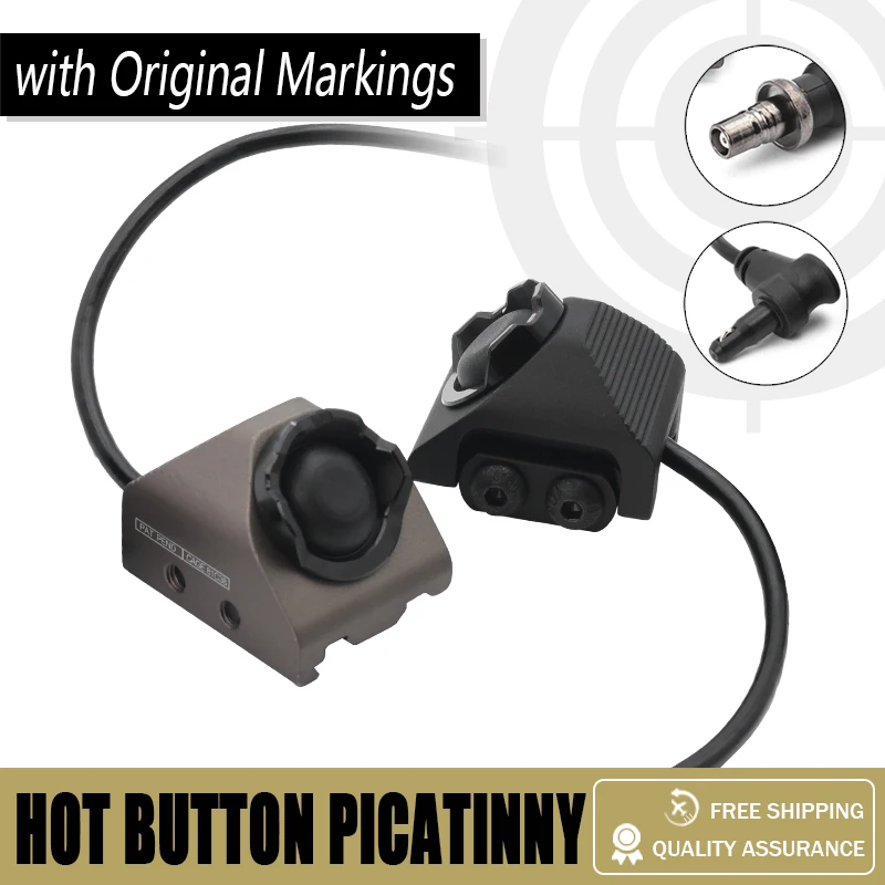 Tactical-Hot-Button-Picatinny-with-SF-Lead-and-Crane-Lead-for-SF-M300 ...