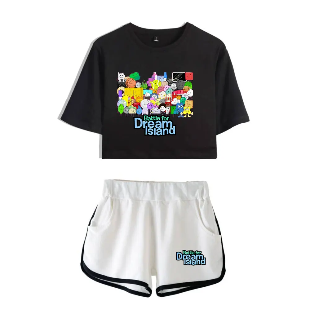 Jacknjellify BFDI Battle For Dream Island Merch Tops Two Piece Set ...
