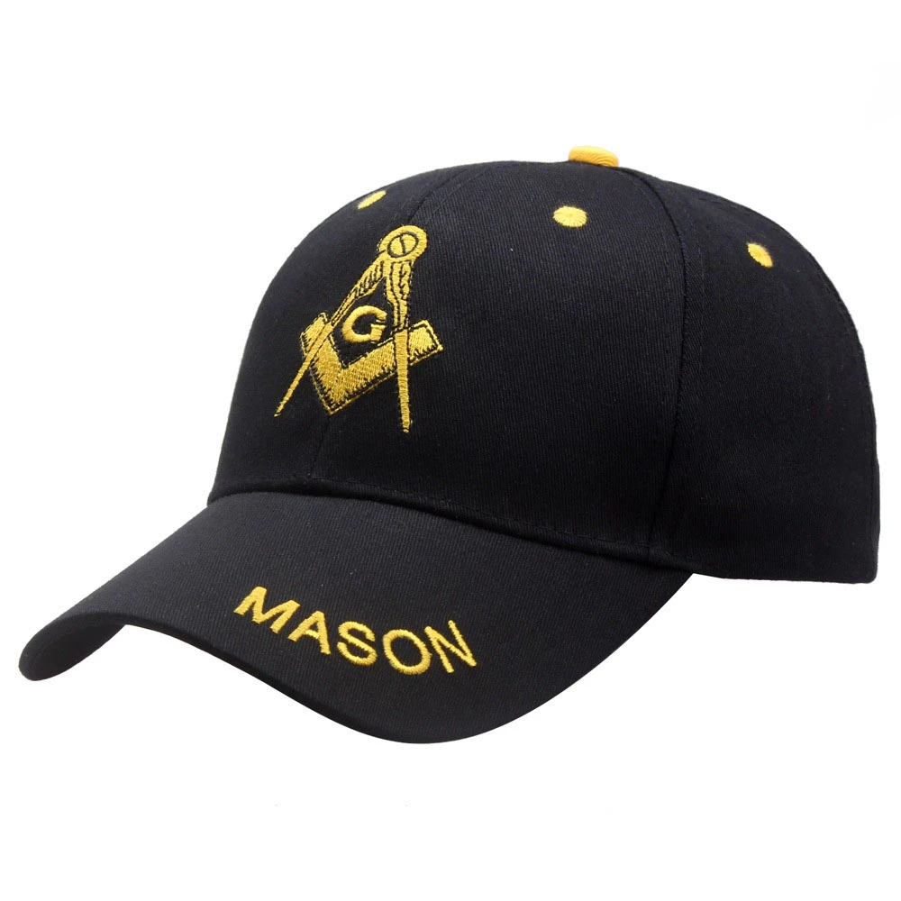 New Embroidery Masonic Baseball Cap Men Freemason Symbol G Templar ...