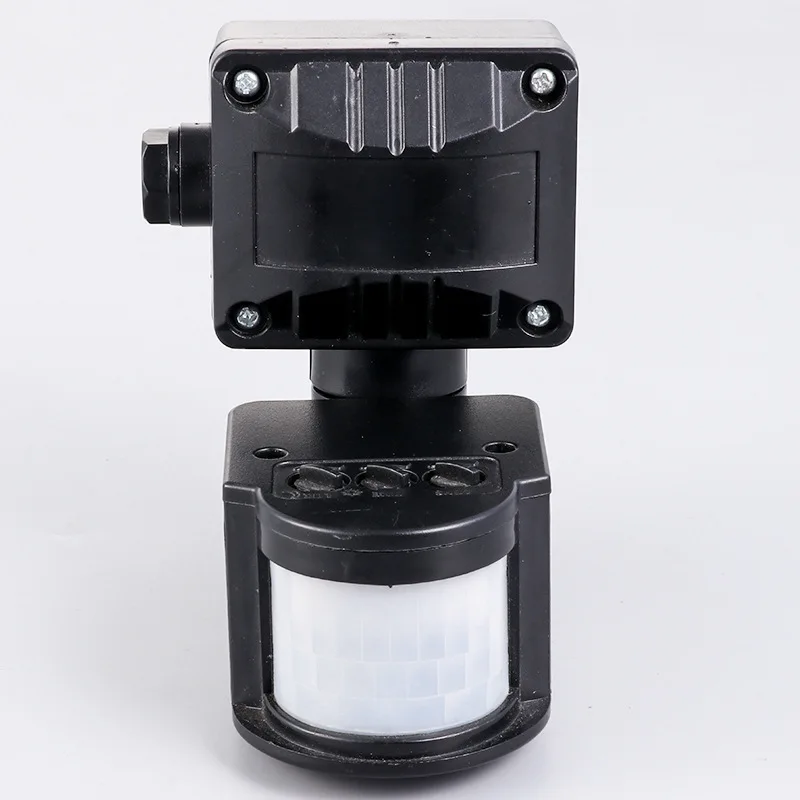 Newest AC 220v DC 24V 180 Degree Outdoor IP44 Security PIR Infrared ...