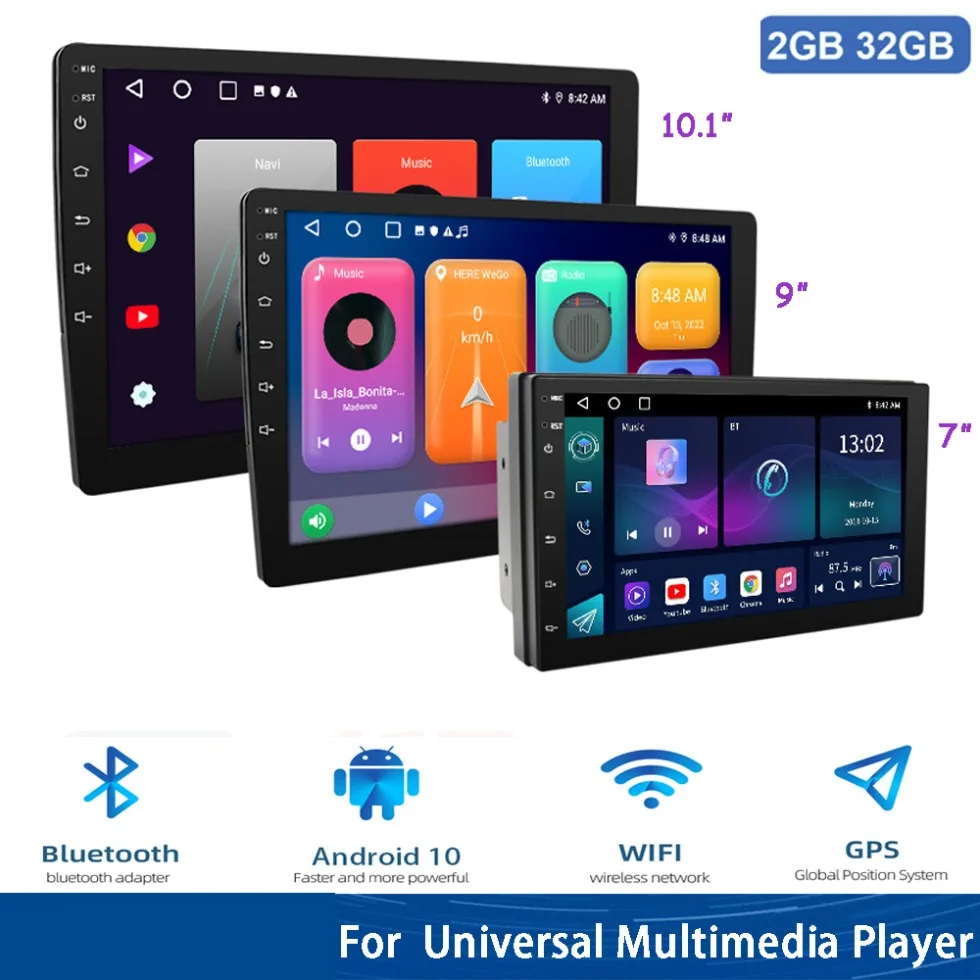 2-Din-7-9-10-Inch-Android-Car-Radio-2G-32G-Universal-Multimedia-Player ...