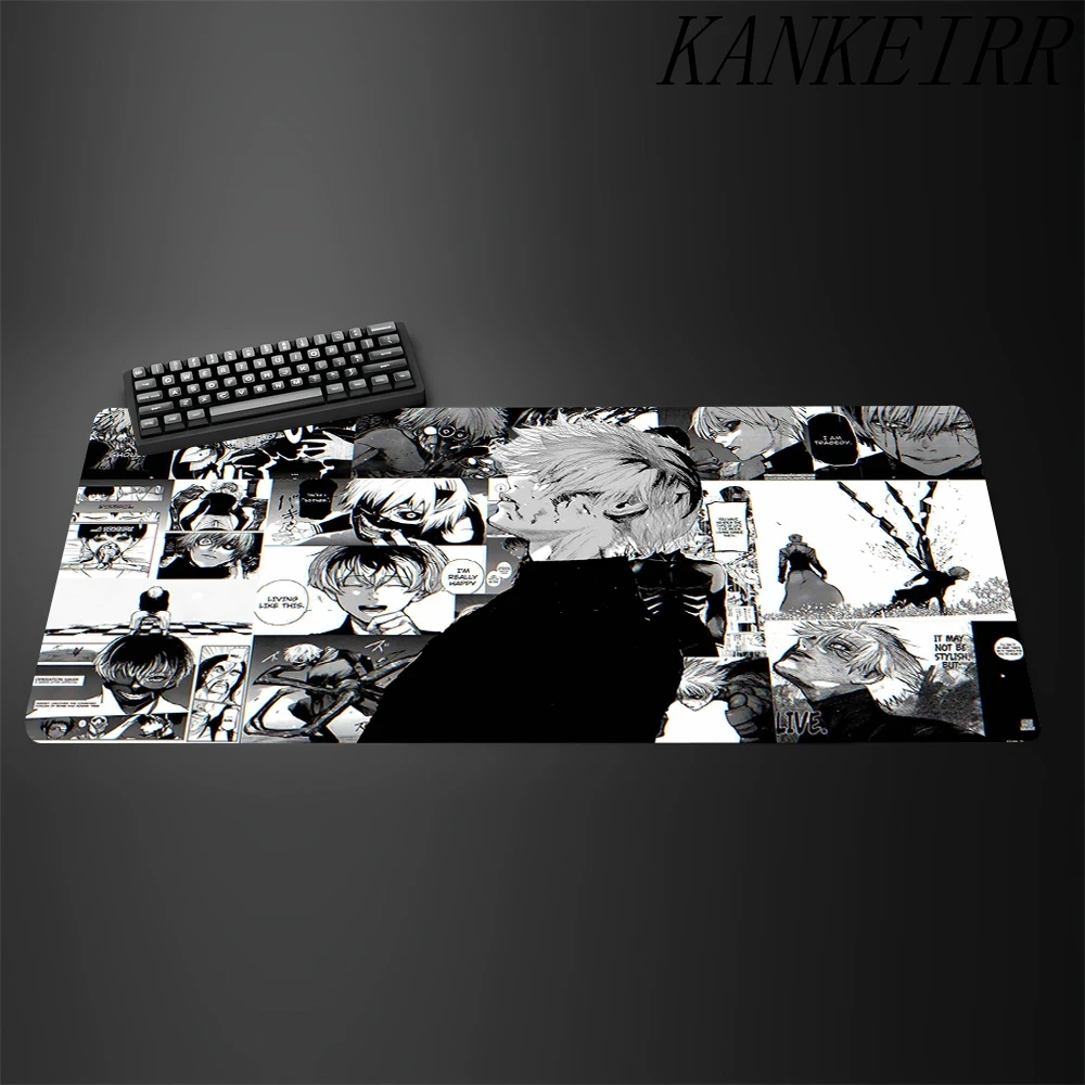 Mouse Pad Laptop Anime Extended Desktop Mat Computer Gamer Mousepad ...